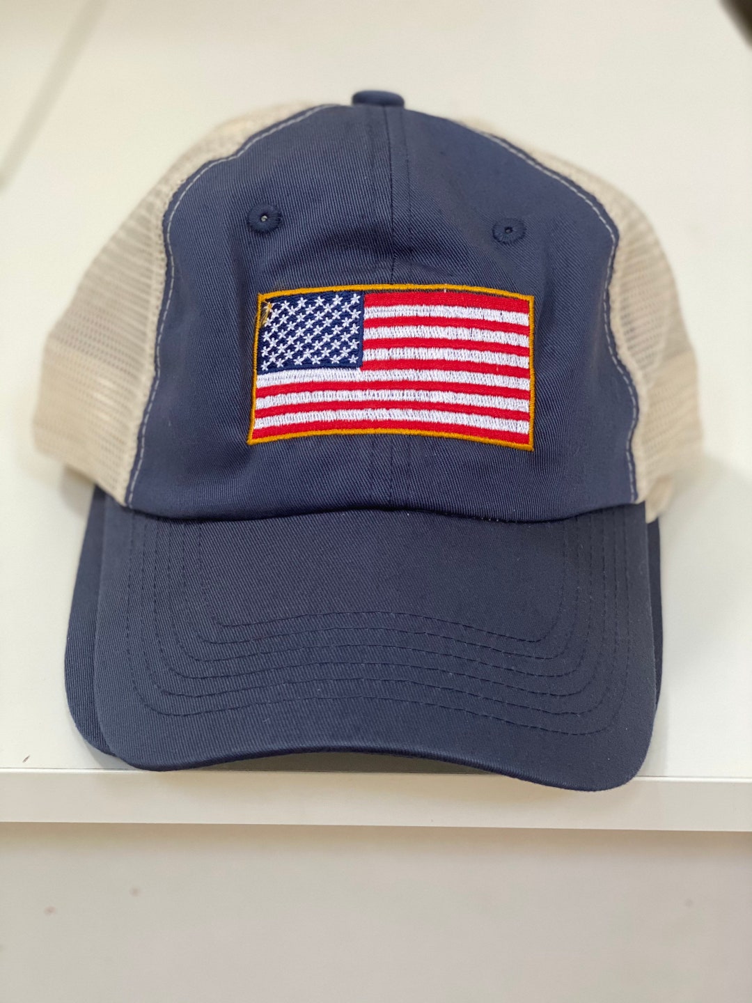 Mesh Snapback Lightweight USA Beach Hat - Etsy