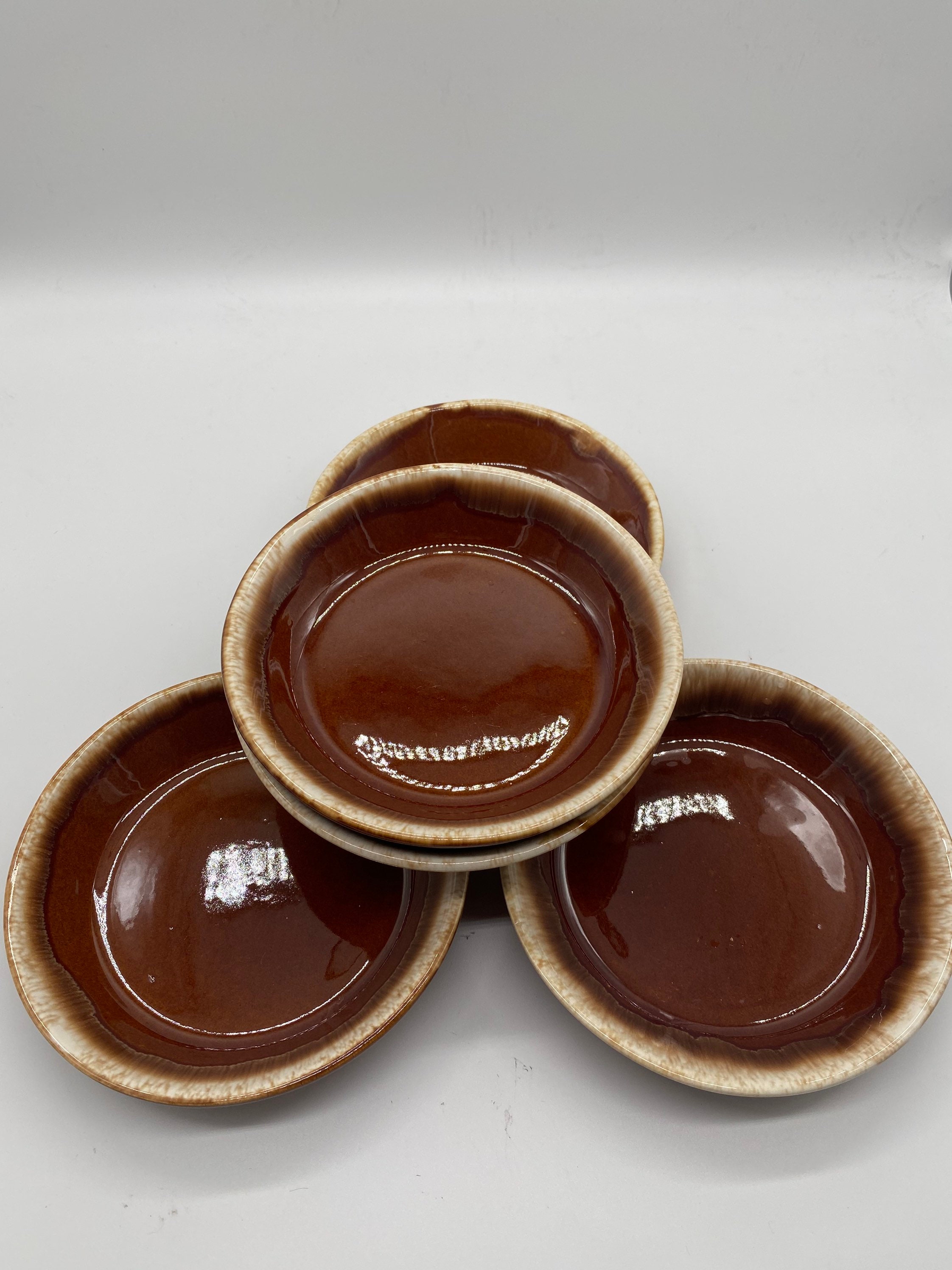 Vintage Made in the USA Pottery Bowls Set of 5/ 6.5 Inches in - Etsy