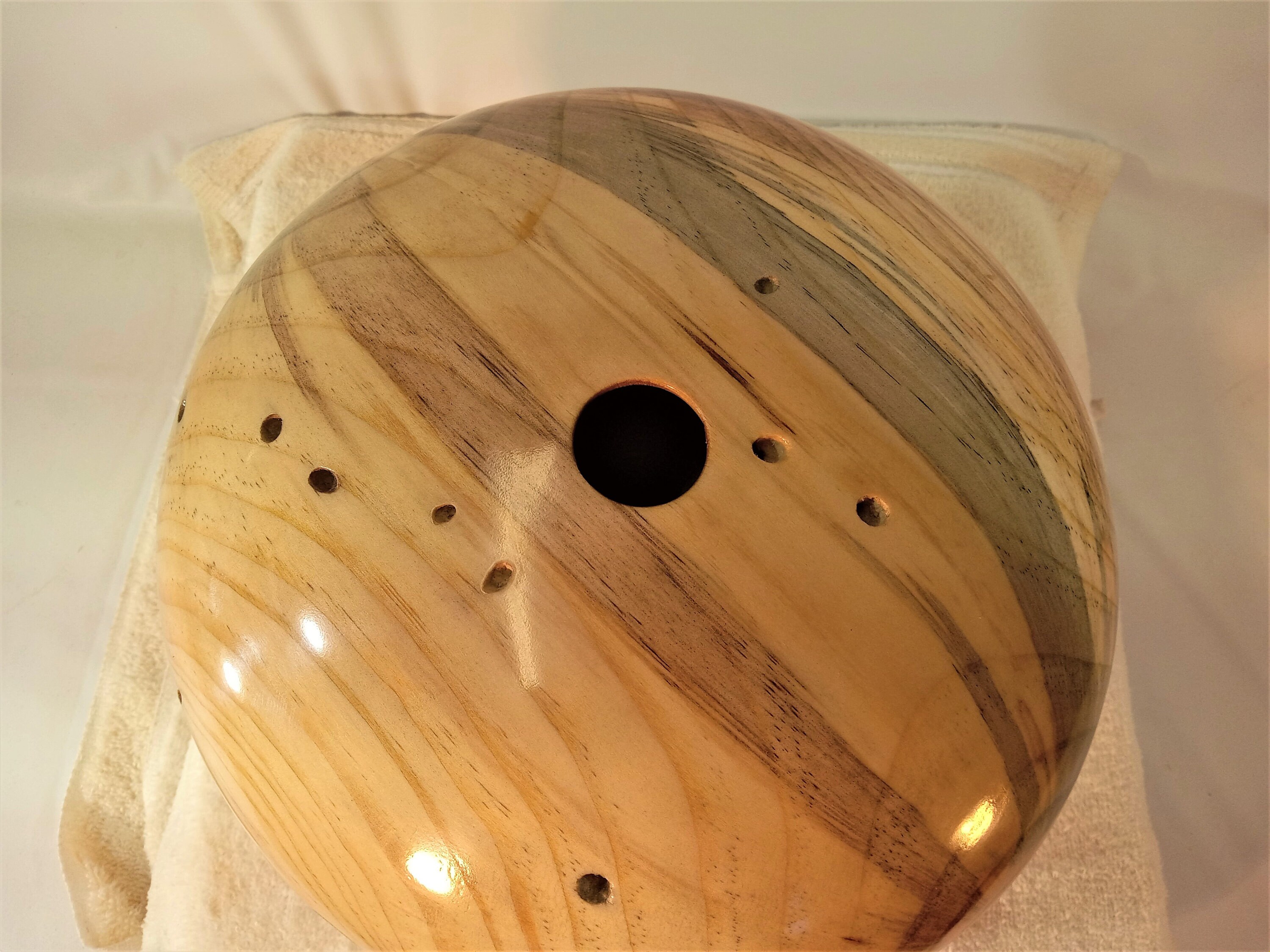 Spalted Ponderosa Pine Vessel 9w X 5 1/2h - Etsy