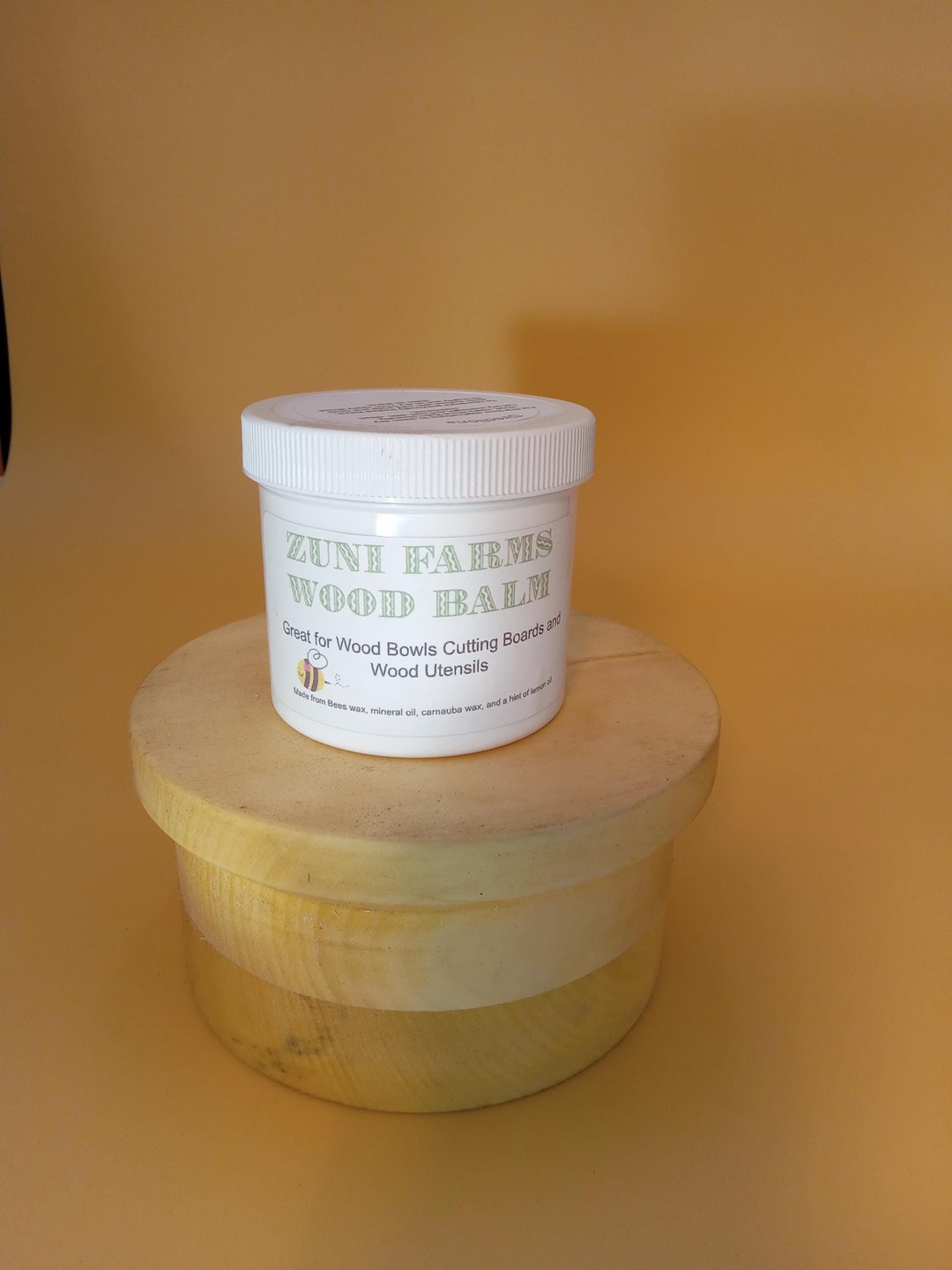 Zuni Farms Wood Balm 6 Oz. for Your Wood Bowls, Platters, Tool Handles ...