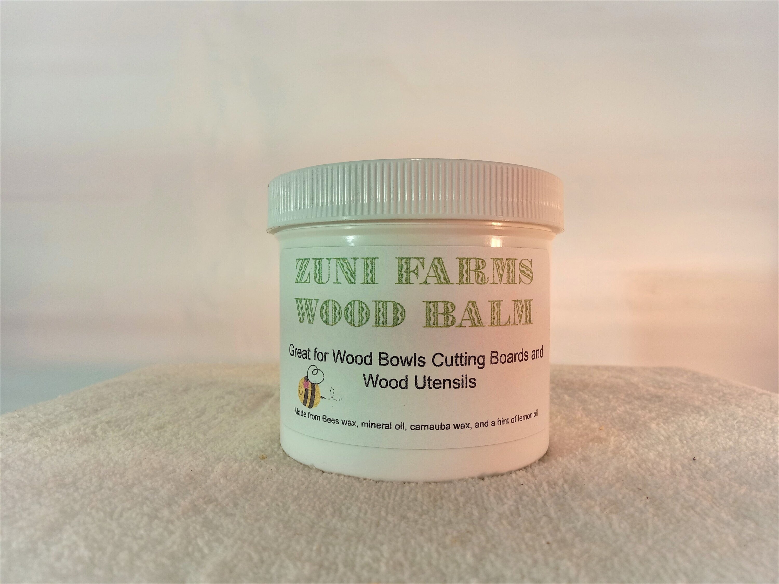 Zuni Farms Wood Balm 6 Oz. for Your Wood Bowls, Platters, Tool Handles ...