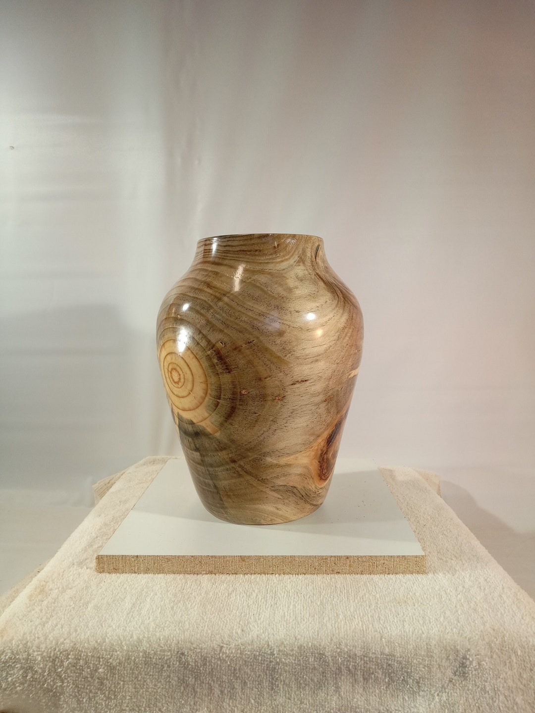 Spalted Austrian Pine Vessel 9h X 6w - Etsy