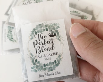 Wedding Tea Favors - Etsy