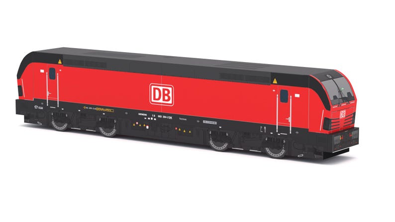 Paper Model - Train Passenger DB DIY Printable Paper Model - Etsy