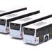 Paper Model - Mercedes Benz Citaro 3 Doors White, City Bus, DIY ...