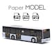 Paper Model - Mercedes Benz Citaro 3 Doors White, City Bus, DIY ...