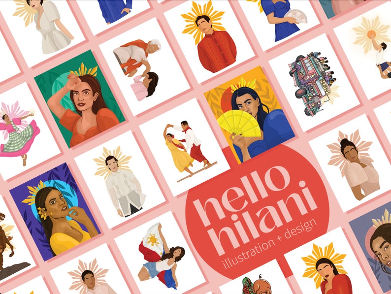 Yellow Filipino Royals Digital Download Filipina - Etsy