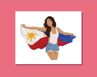 Set of Filipina Queens Digital Download Filipina Illustration Design ...
