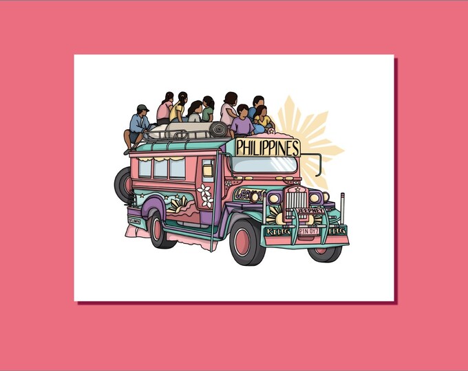 Red Filipino Royals Digital Download - Filipina Illustration Design ...