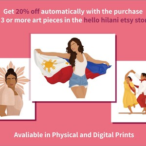 Philippines Flag Digital Download - Filipina Illustration Design ...