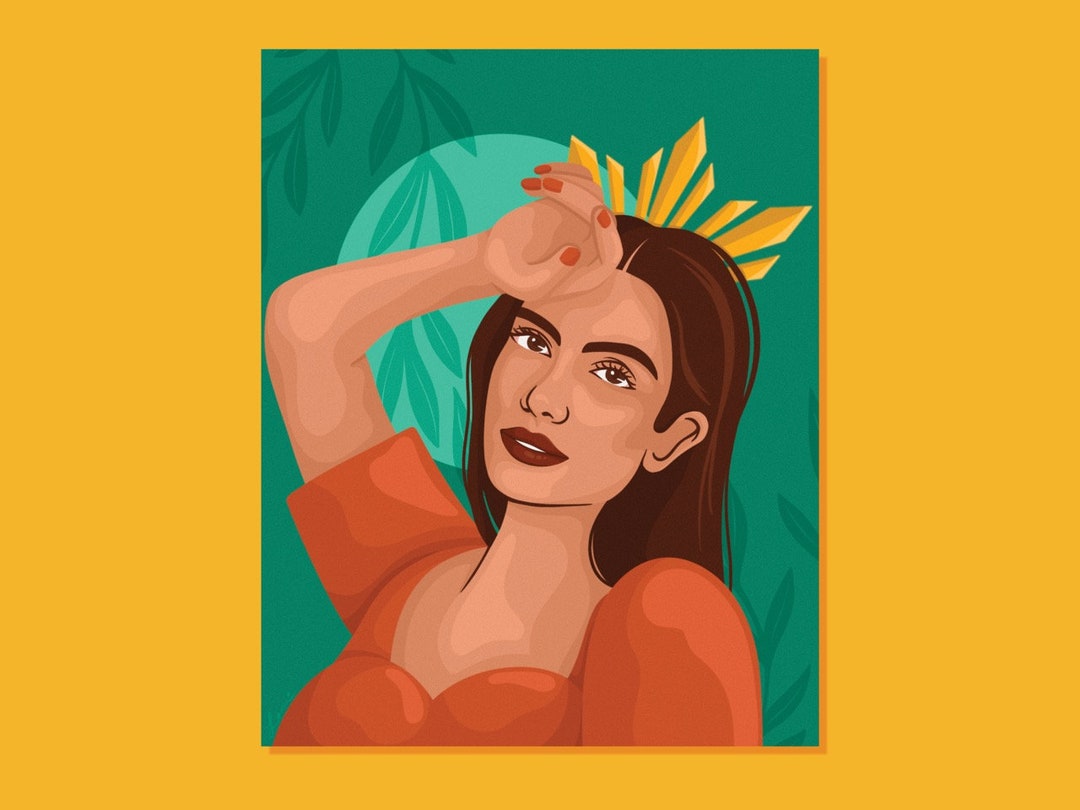 Red Filipina Queen Reimagined Digital Download - Filipiniana ...