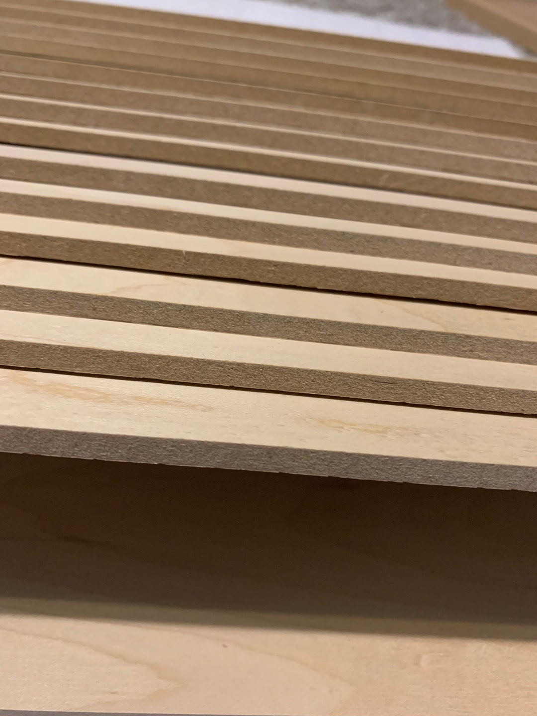 25 Pieces-sized 28.125 X 8.125in X 0.20in(5.2mm) Maple Wood Panel With ...