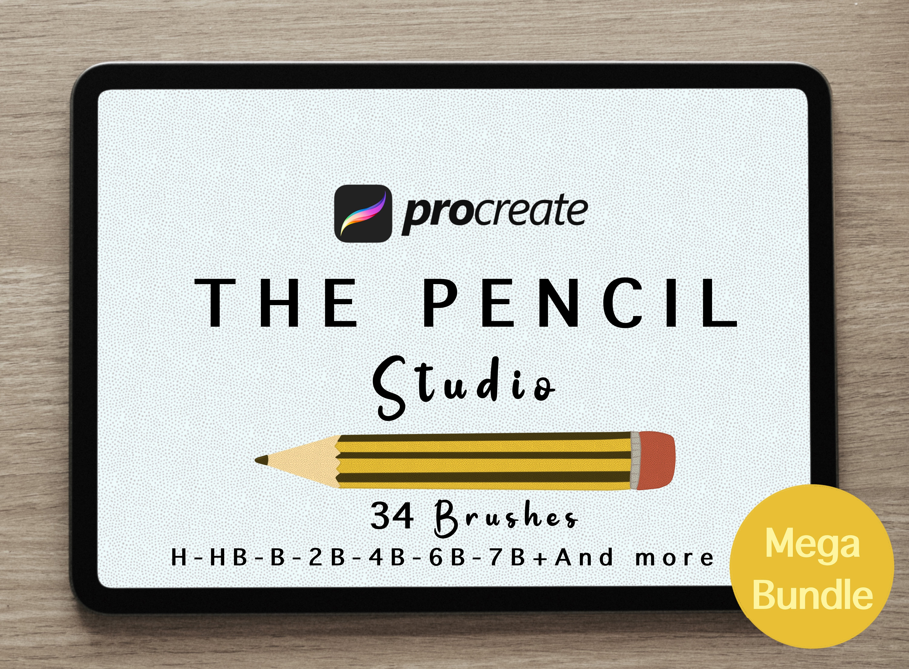 The Pencil Studio Procreate Brush Set 34 Set of Brushes for Procreate ...