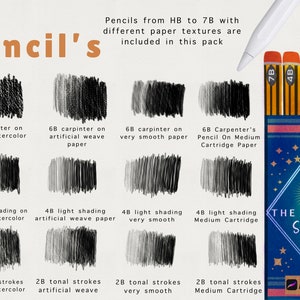 The Pencil Studio Procreate Brush Set | 34 Set of Brushes for Procreate ...