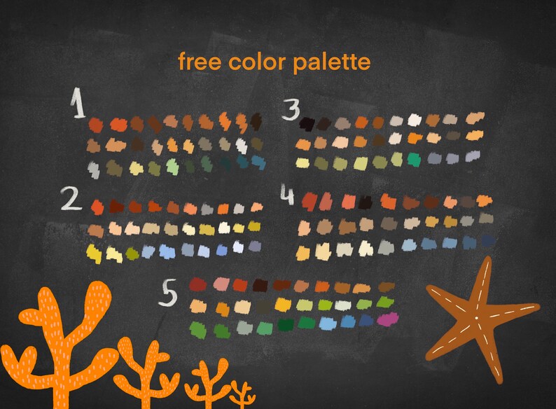 Procreate Brush Pack of Chalk and Pastel Textures for Digital Artists ...