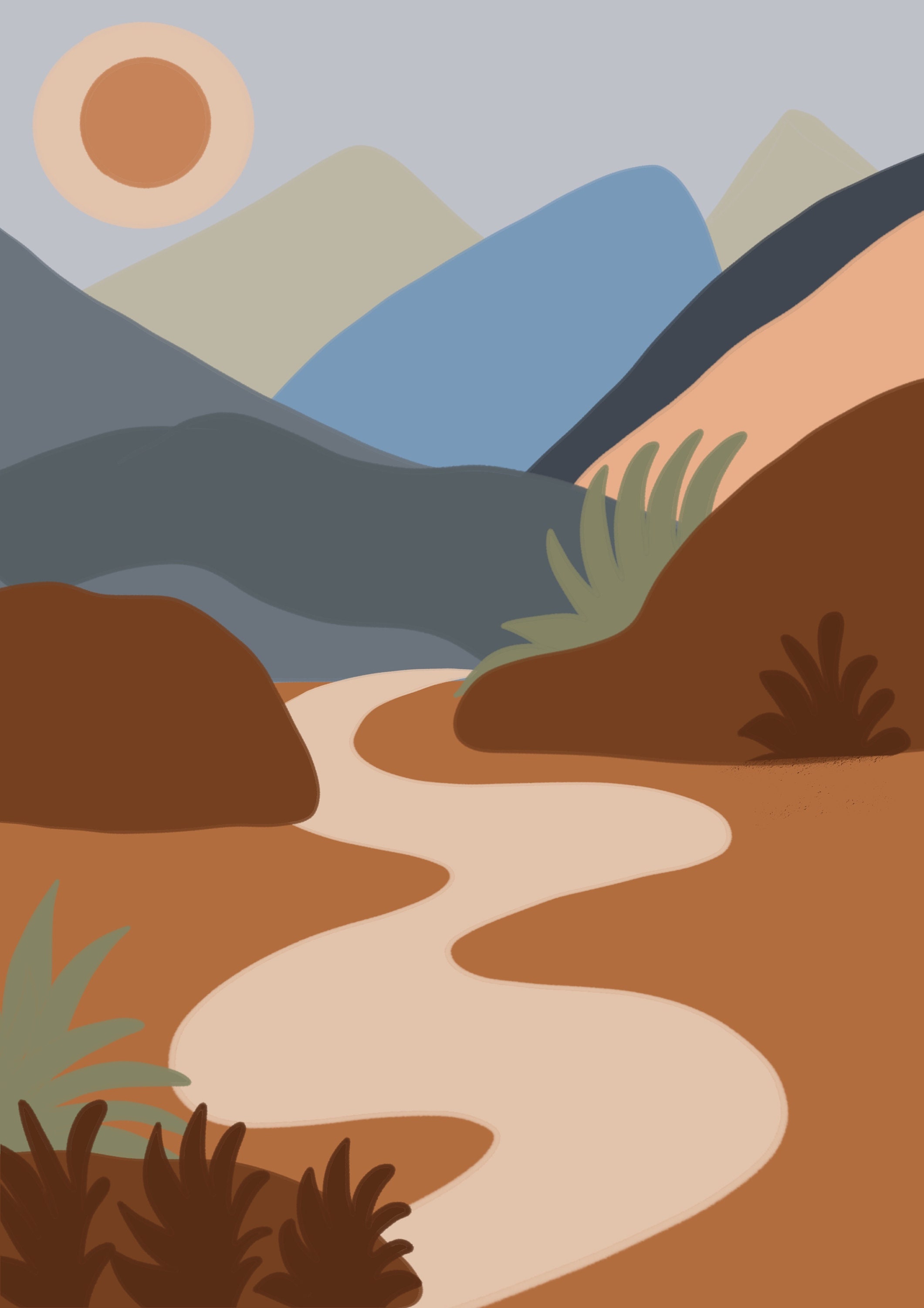 Procreate Color Palette Color Palette for Procreate Natural - Etsy