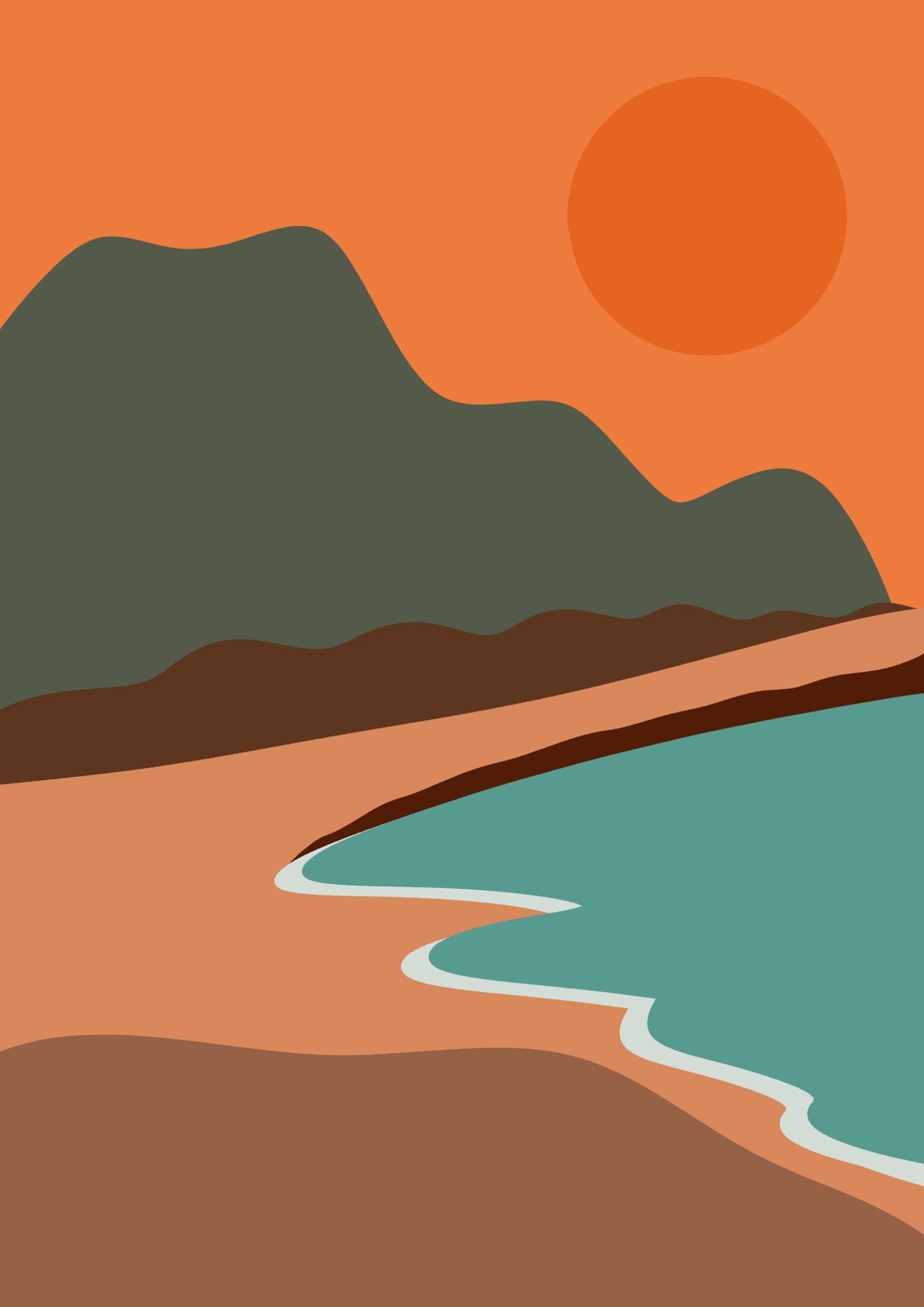 Procreate Color Palette Color Palette For Procreate Sunshine Color Palette Boho Colors Etsy