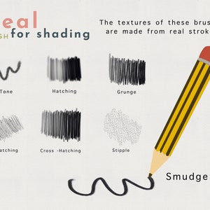 The Pencil Studio Procreate Brush Set | 34 Set of Brushes for Procreate ...