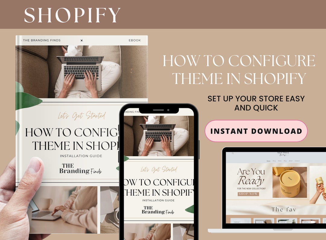 Shopify Theme Installation Website Full Setup, Shopify Theme ...