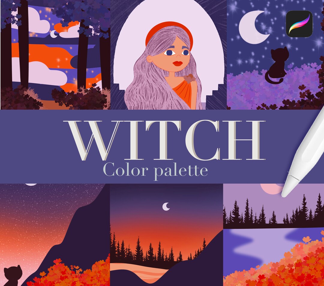 Procreate Color Palette Color Palette for Procreate Autumn - Etsy Australia