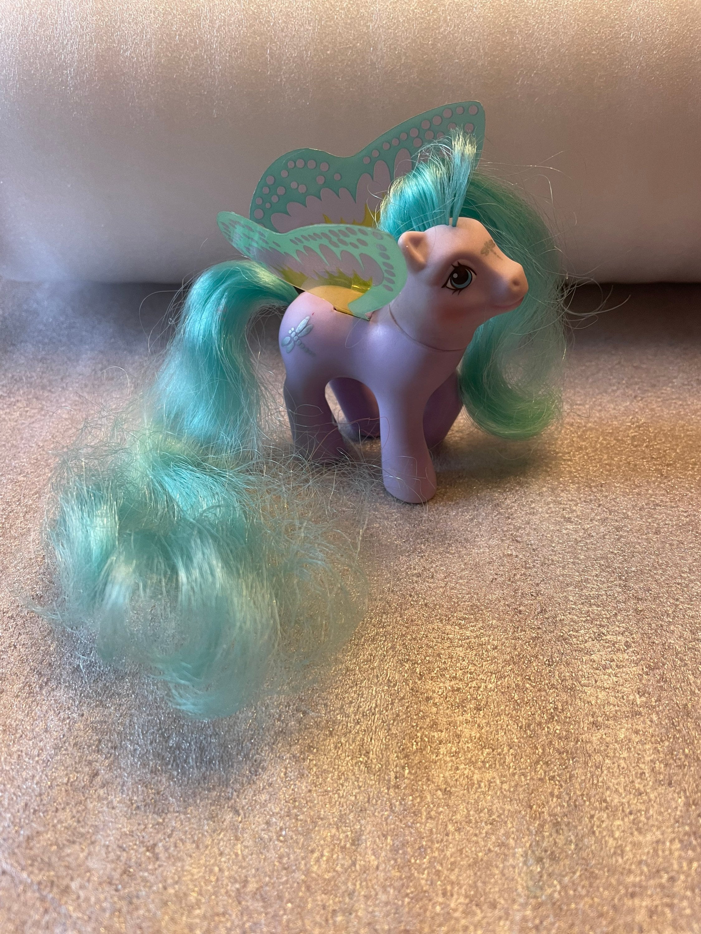 Vintage My Little Pony G1 1988 High Flyer Winger Summerwing Dragonfly ...