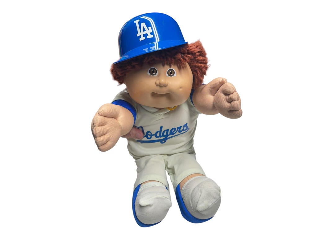 Cabbage Patch Kids Cpk Stadium All Star Doll Vintage LA Dodgers ...