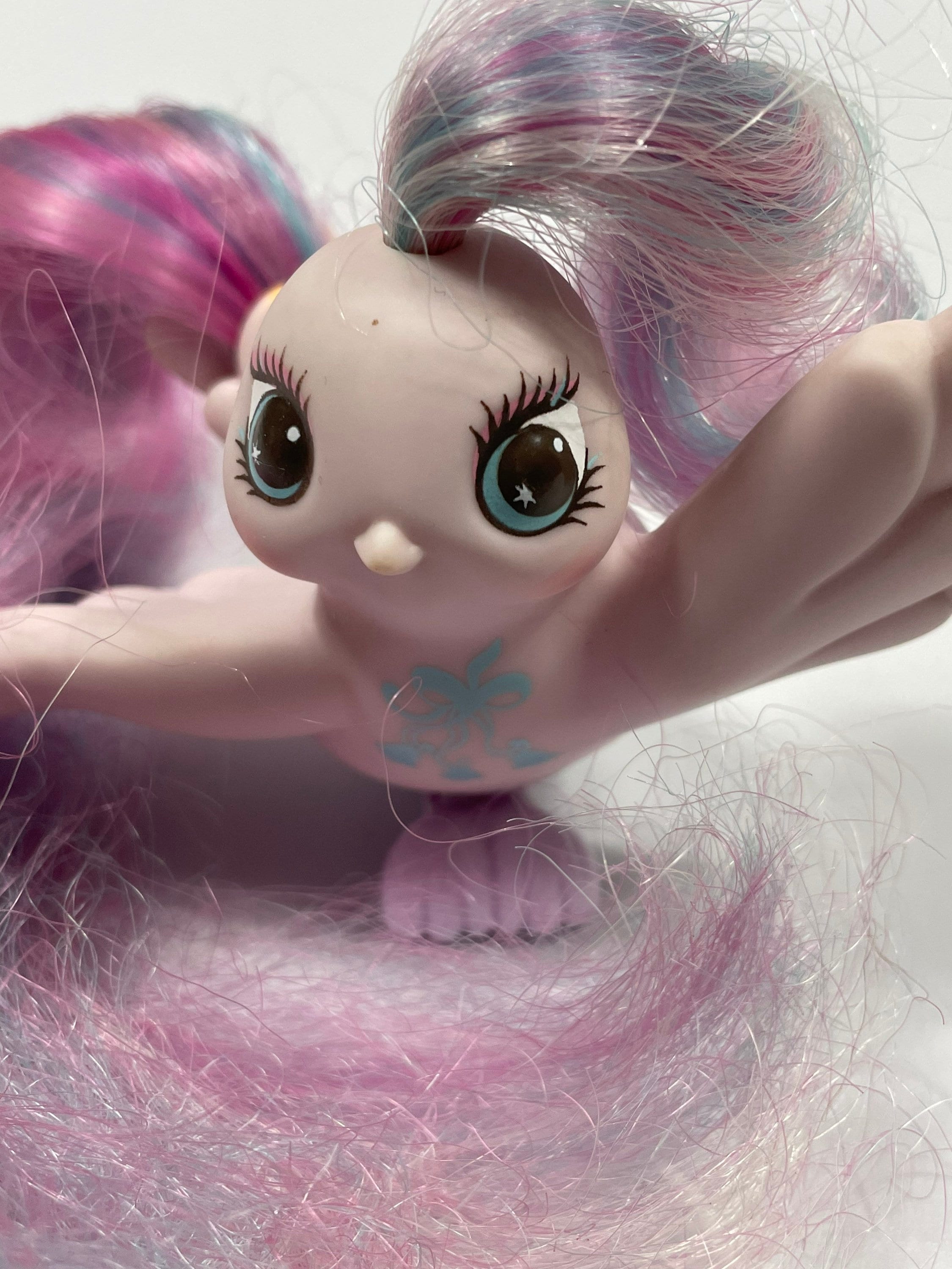 Vintage My Little Pony Bird Tinsel Tail Bird Lavender Purple G1 Hasbro ...