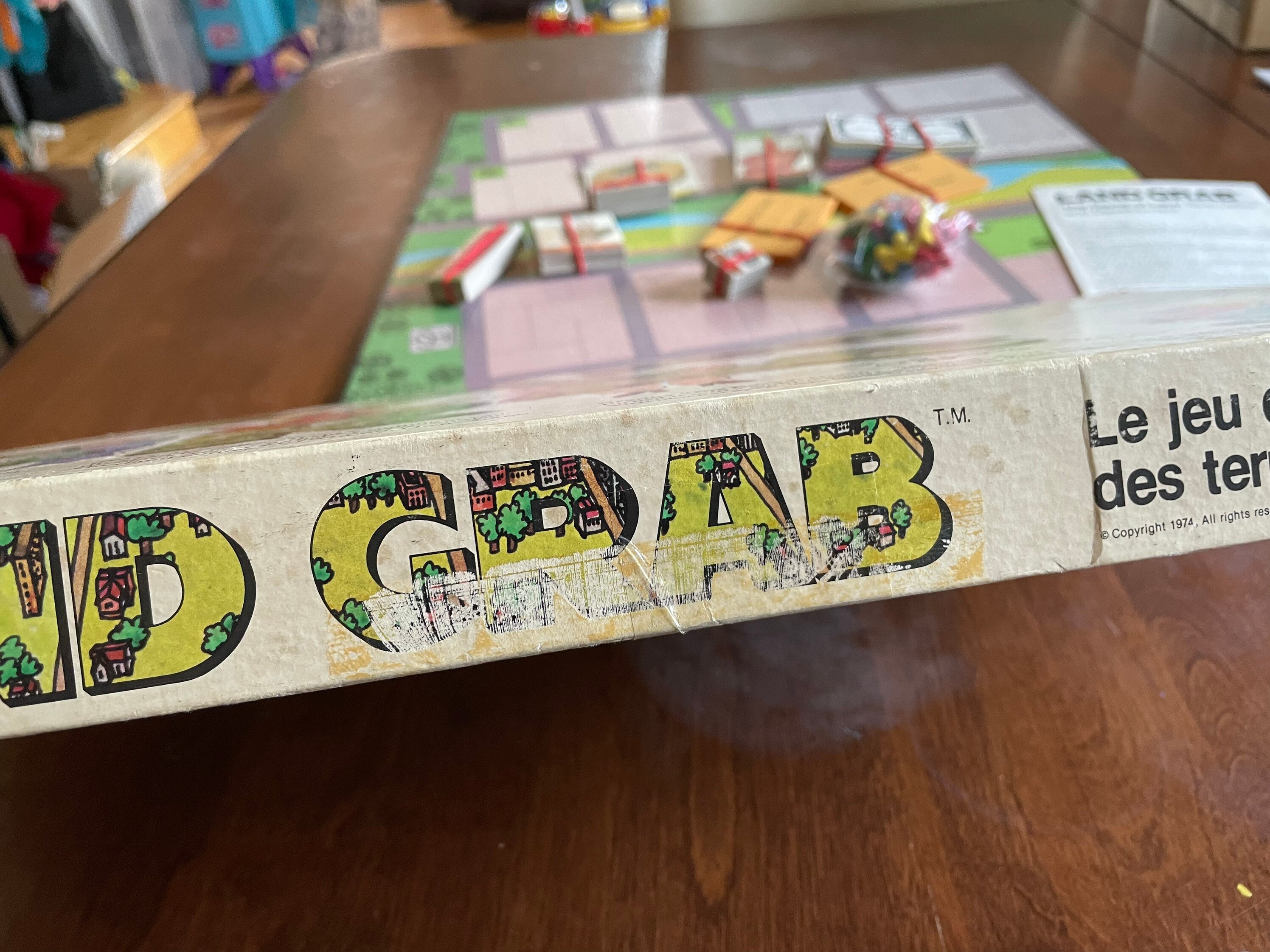 Vintage Land Grab 1974 Board Game House of Game Family Fun - Etsy