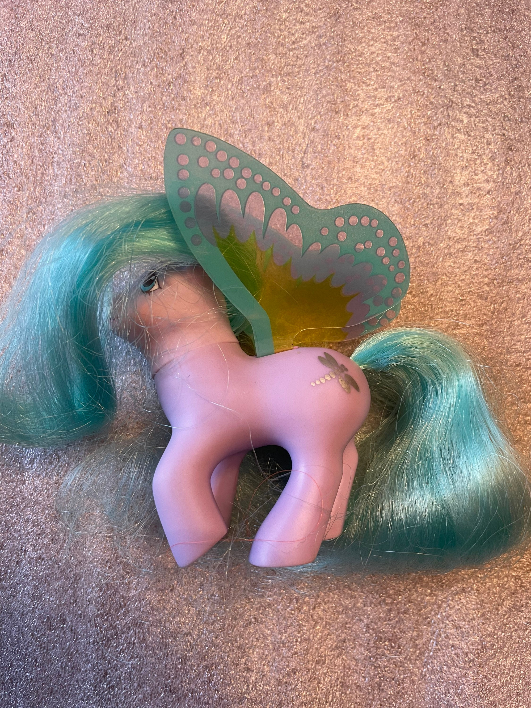 Vintage My Little Pony G1 1988 High Flyer Winger Summerwing Dragonfly ...