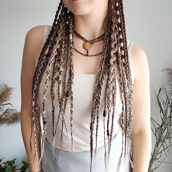 Goth Braid Extensions - Etsy