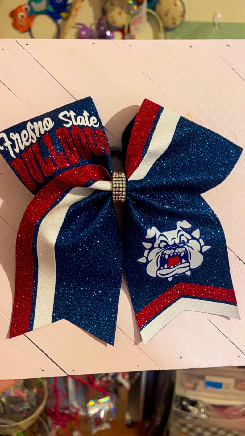 Custom Cheer Bow - Etsy