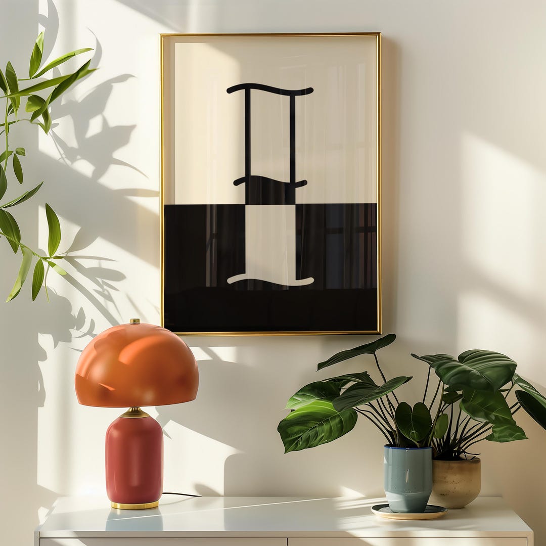 Letter I Initial Wall Art | American Traditional Style Lettering | 3 ...