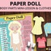 Luna Paper Doll Educational Printable Toy - Etsy UK
