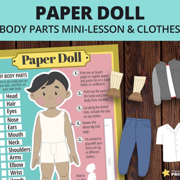Filipino Paper Dolls Printable - Etsy