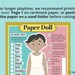 Joseph Paper Doll Educational Printable Toy - Etsy UK