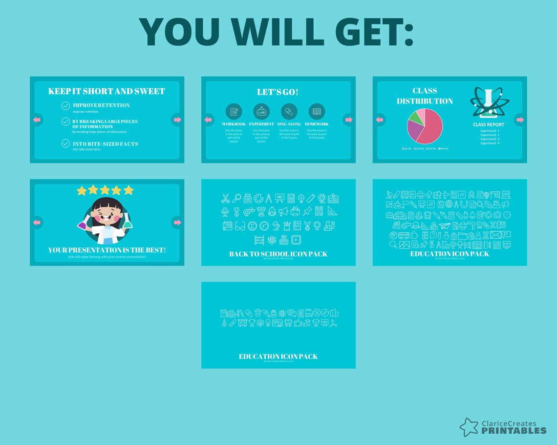 Science Class Presentation Template Editable Slides Powerpoint ...