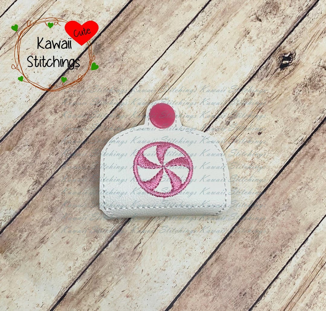 Kawaii Peppermint Candy Cord Wrap, Cord Wrapper, in the Hoop Design ...