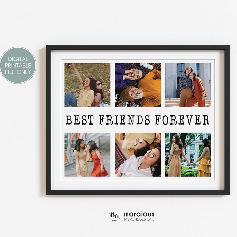 Friend Wall Art - Etsy