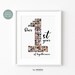 Custom 1st Anniversary Collage, 1 Year Anniversary Gift for Boyfriend ...