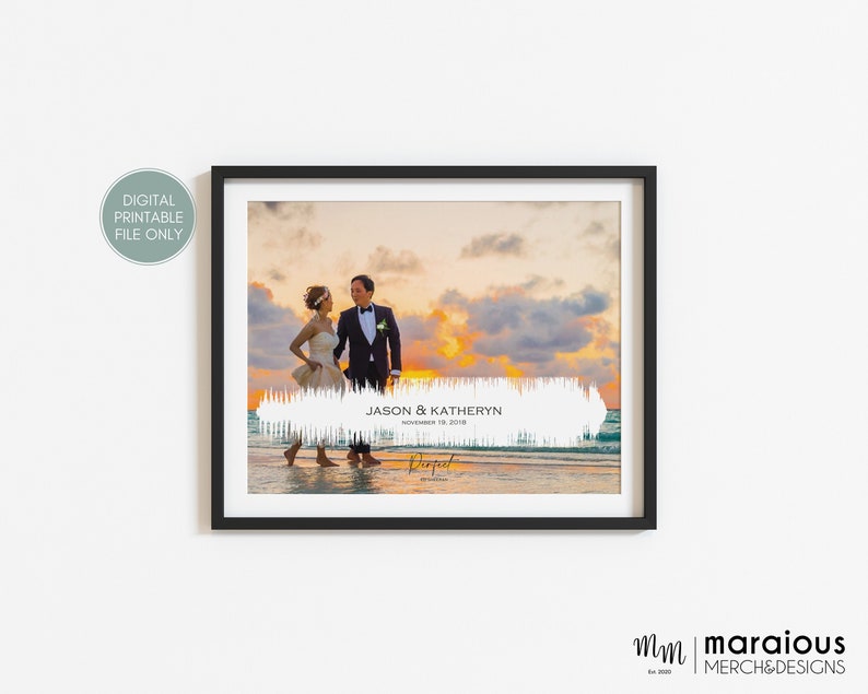 Custom Song Soundwave Art First Dance Soundwave Wall Art 1st - Etsy