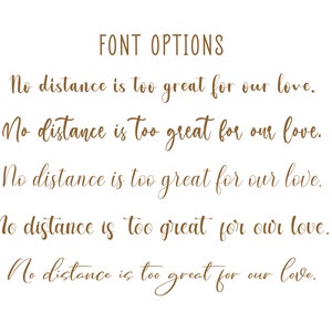 Long Distance Map Print Boyfriend Gift Personalize, International Love ...