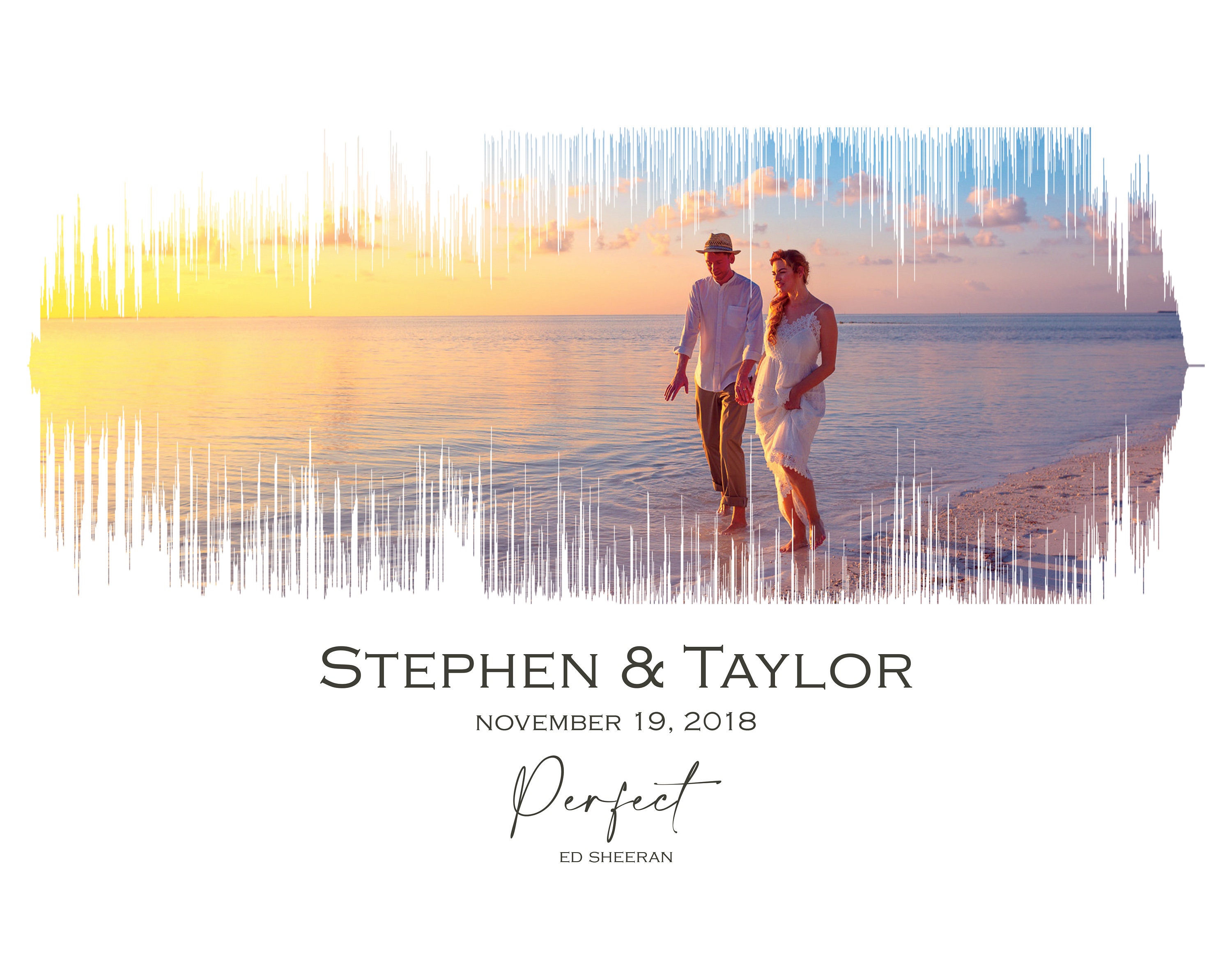 Custom Song Soundwave Art First Dance Soundwave Wall Art 1st | Etsy