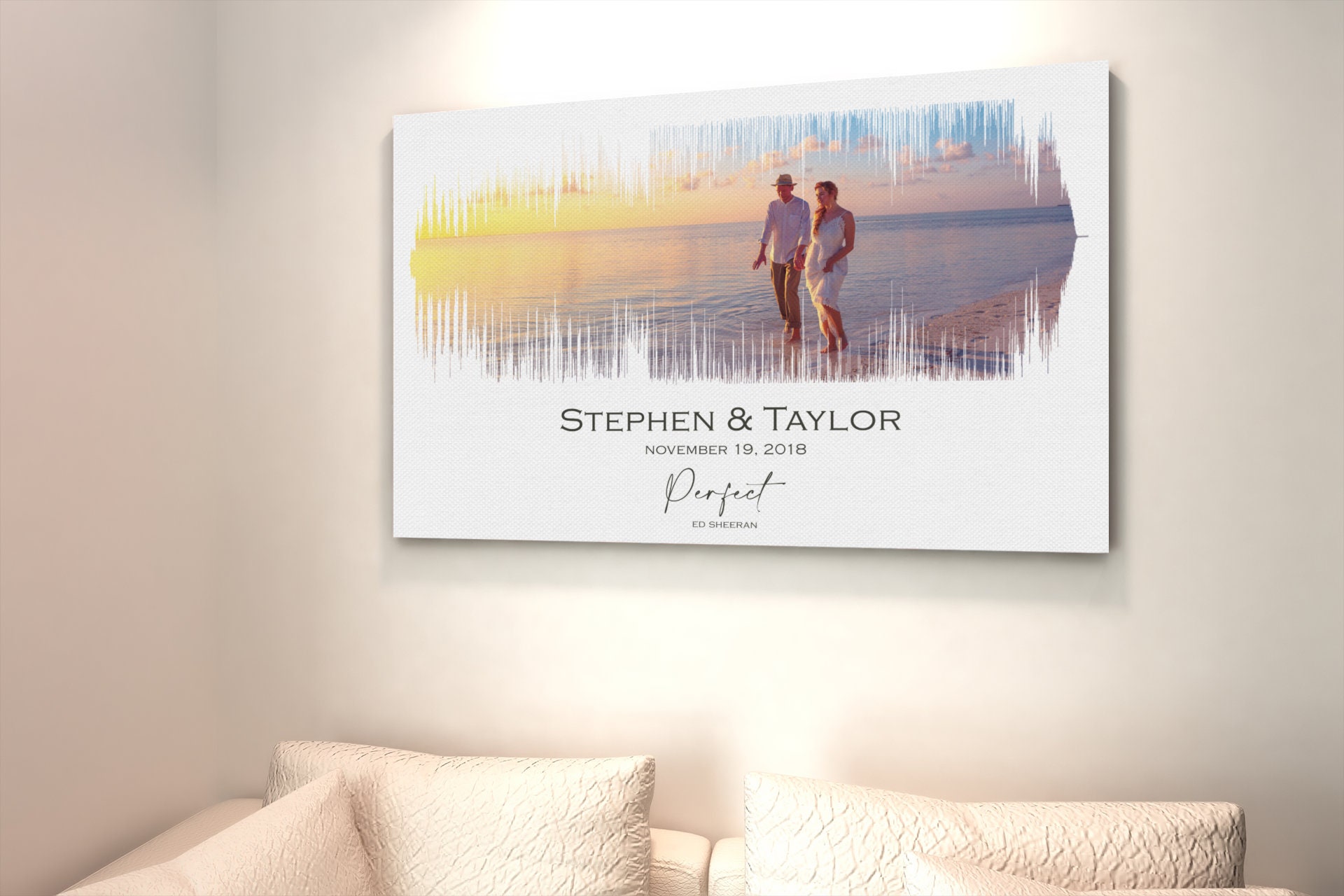 Custom Song Soundwave Art First Dance Soundwave Wall Art 1st | Etsy