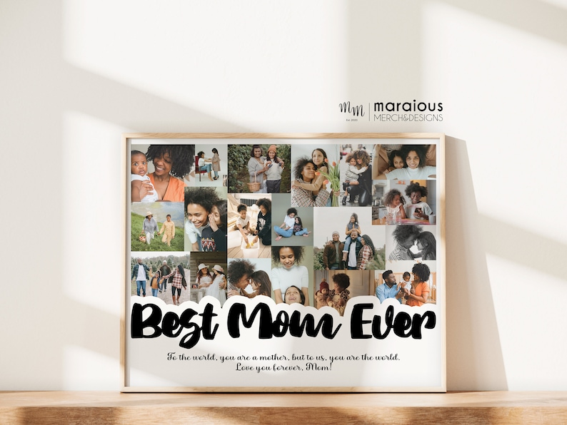 Best Mom Ever Photo Gifts Personalized Gifts for Mom Photo - Etsy
