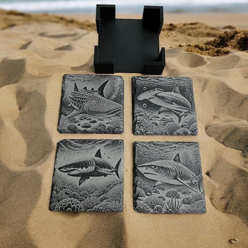 Stone Coasters - Etsy