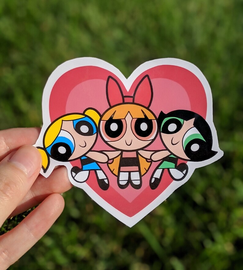 Powerpuff Girls Sticker | Etsy