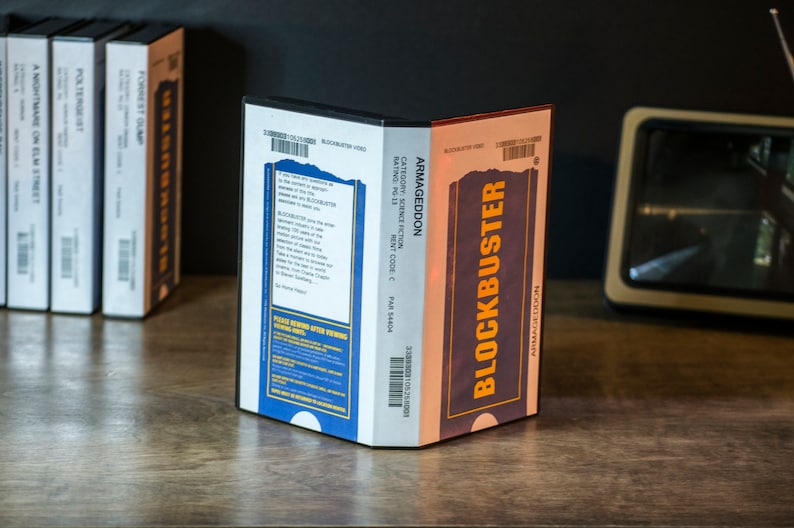 Nostalgic!!! Classic VHS Blockbuster Tape - Etsy
