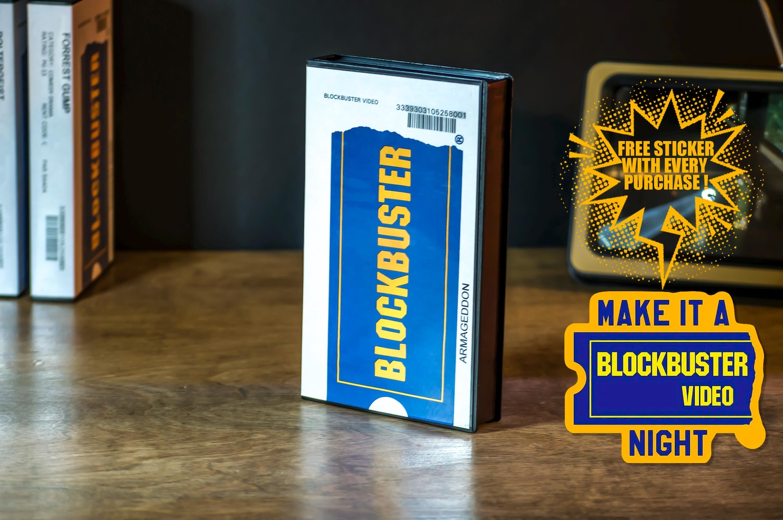 Nostalgic!!! Classic VHS Blockbuster Tape - Etsy
