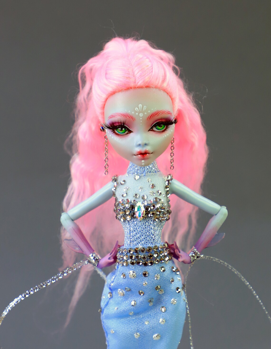 Aquarius Rain OOAK Monster High - Etsy