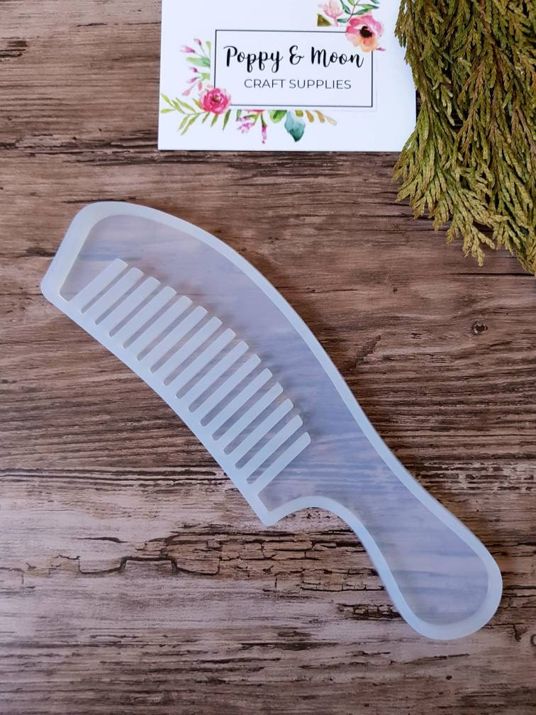 Long Comb Mould Resin Silicone Mould Mold Moon and Poppy Resin - Etsy UK